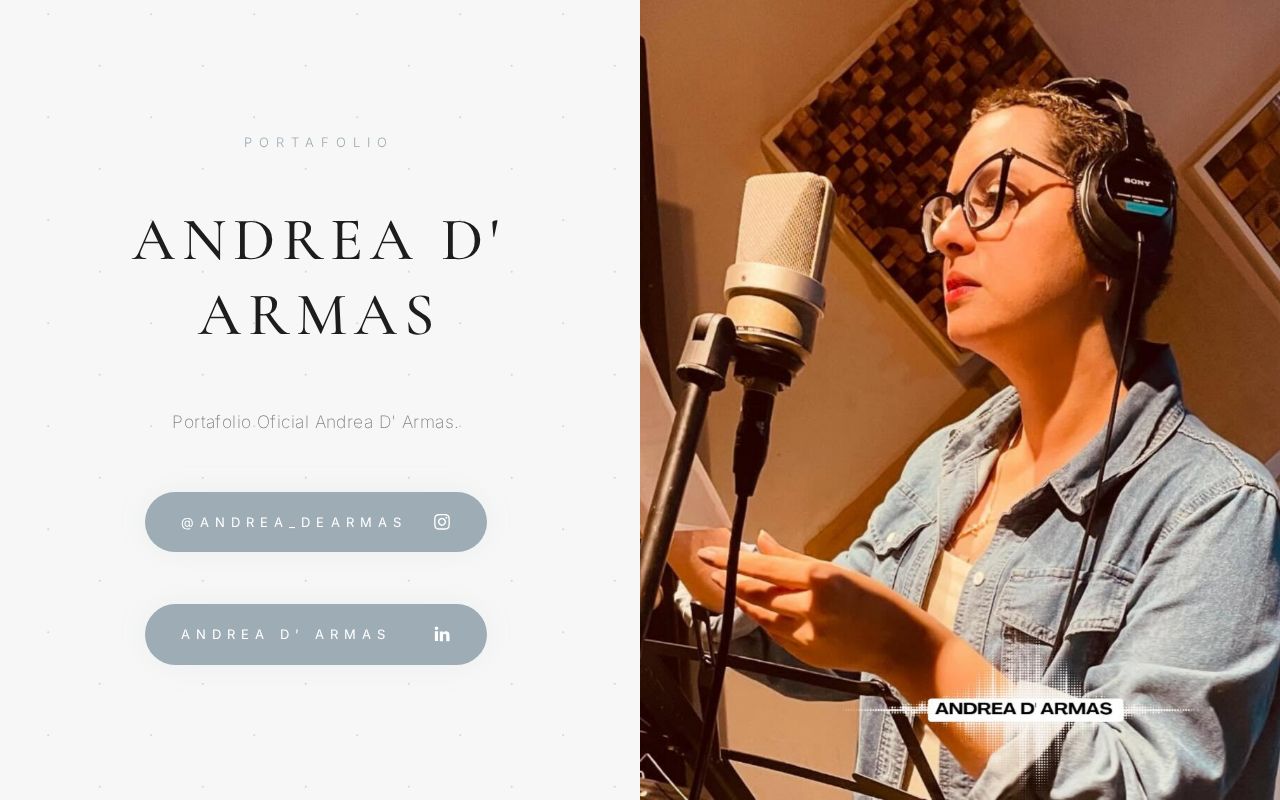 Andrea D' Armas Portfolio